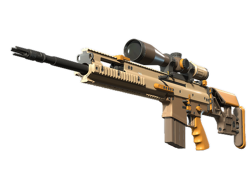 SCAR-20 | Short Ochre - CSGO Database