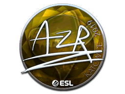 Sticker | AZR (Foil) | Katowice 2019 - CSGO Database