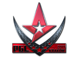 Sticker | Astralis (Foil) | Krakow 2017 - CSGO Database