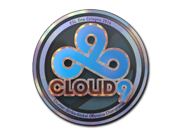 Sticker | Cloud9 (Holo) | Cologne 2014 - CSGO Database