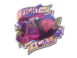 Sticker | Fight like a Girl - CSGO Database