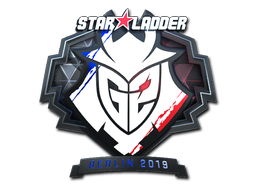 Sticker | G2 Esports (Foil) | Berlin 2019 - CSGO Database