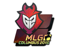 Sticker | G2 Esports (Holo) | MLG Columbus 2016 - CSGO Database