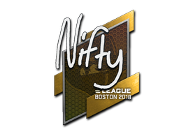 Sticker | Nifty | Boston 2018 - CSGO Database