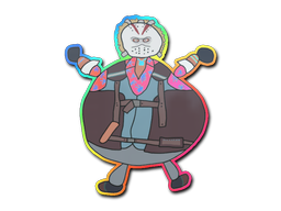 Sticker | Poorly Drawn Bloody Darryl (Holo) - CSGO Database