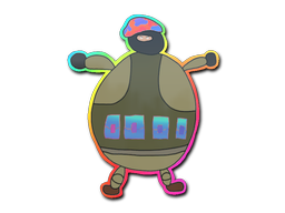Sticker | Poorly Drawn IDF (Holo) - CSGO Database