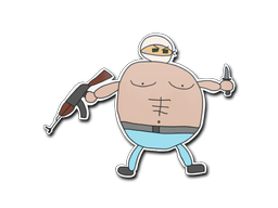 Sticker | Poorly Drawn Terrorist - CSGO Database