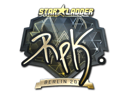 Sticker | RpK (Gold) | Berlin 2019 - CSGO Database