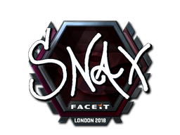 Sticker | Snax (Foil) | London 2018 - CSGO Database