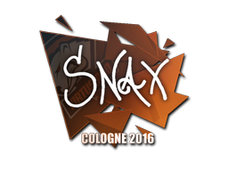 Sticker | Snax | Cologne 2016 - CSGO Database
