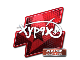 Sticker | Xyp9x (Foil) | Atlanta 2017 - CSGO Database