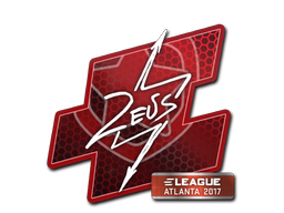 Sticker | Zeus | Atlanta 2017 - CSGO Database