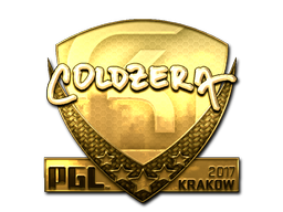 Sticker | coldzera (Gold) | Krakow 2017 - CSGO Database