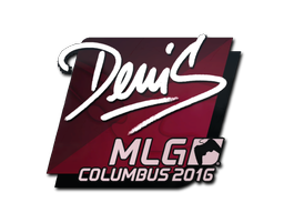 Sticker | denis | MLG Columbus 2016 - CSGO Database
