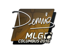 Sticker | dennis | MLG Columbus 2016 - CSGO Database