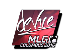 Sticker | device (Foil) | MLG Columbus 2016 - CSGO Database