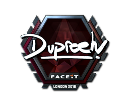 Sticker | dupreeh (Foil) | London 2018 - CSGO Database