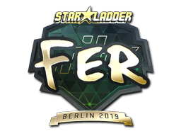 Sticker | fer (Gold) | Berlin 2019 - CSGO Database