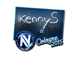Sticker | kennyS (Foil) | Cologne 2015 - CSGO Database