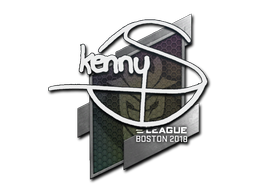 Sticker | kennyS | Boston 2018 - CSGO Database