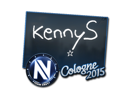 Sticker | kennyS | Cologne 2015 - CSGO Database