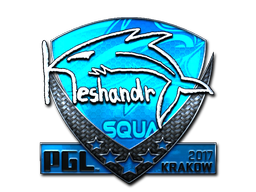 Sticker | keshandr (Foil) | Krakow 2017 - CSGO Database
