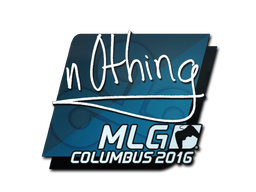 Sticker | n0thing | MLG Columbus 2016 - CSGO Database