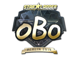 Sticker | oBo (Gold) | Berlin 2019 - CSGO Database