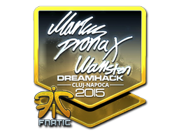 Sticker | pronax (Foil) | Cluj-Napoca 2015 - CSGO Database