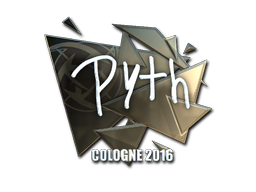 Sticker | pyth (Foil) | Cologne 2016 - CSGO Database