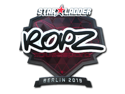 Sticker | ropz (Foil) | Berlin 2019 - CSGO Database