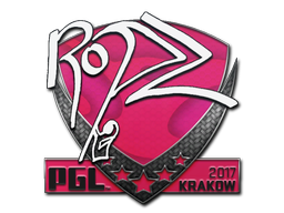Sticker | ropz | Krakow 2017 - CSGO Database