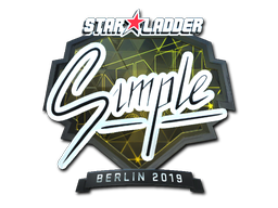 Sticker | s1mple (Foil) | Berlin 2019 - CSGO Database