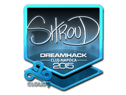 Sticker | shroud (Foil) | Cluj-Napoca 2015 - CSGO Database