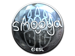 Sticker | smooya (Gold) | Katowice 2019 - CSGO Database