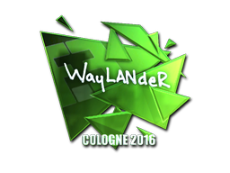 Sticker | wayLander (Foil) | Cologne 2016 - CSGO Database